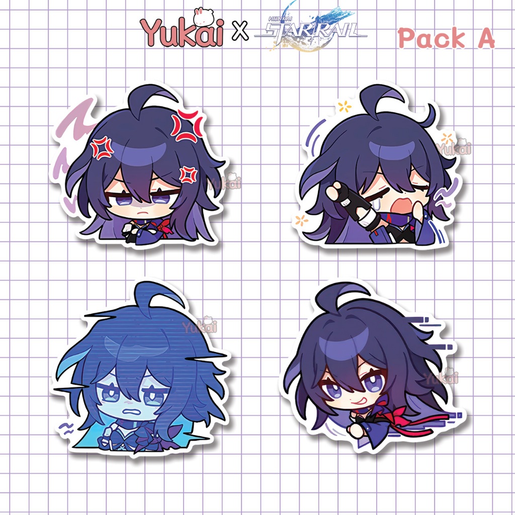 Jual Stiker Pack Seele Honkai Star Rail (HSR) Premium, Sticker Anime ...