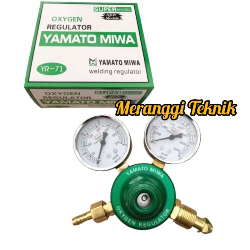 Jual id3692 Regulator las Yamato miwa Oxygen oksigen oxy | Shopee Indonesia