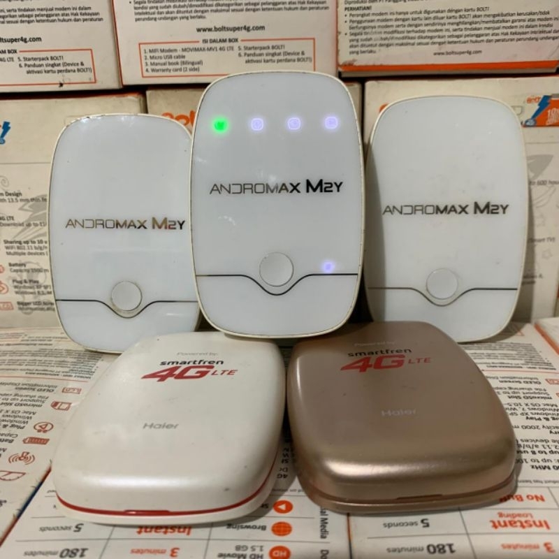 Jual Modem Wifi Andromax M2Y Mifi 4G LTE Khusus Smartfren Kuota ...