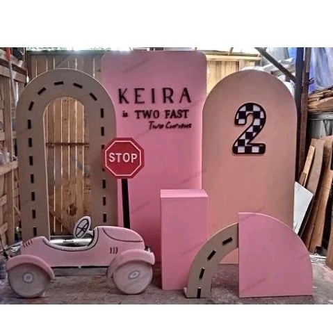 Jual Backdrop custom Styrofoam anak/Backdrop/Pesta/Lamaran/ulang tahun ...