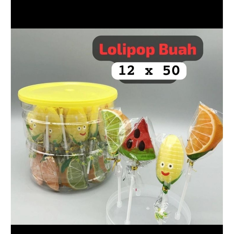 Jual permen lollipop buah isi 50 pcs | Shopee Indonesia