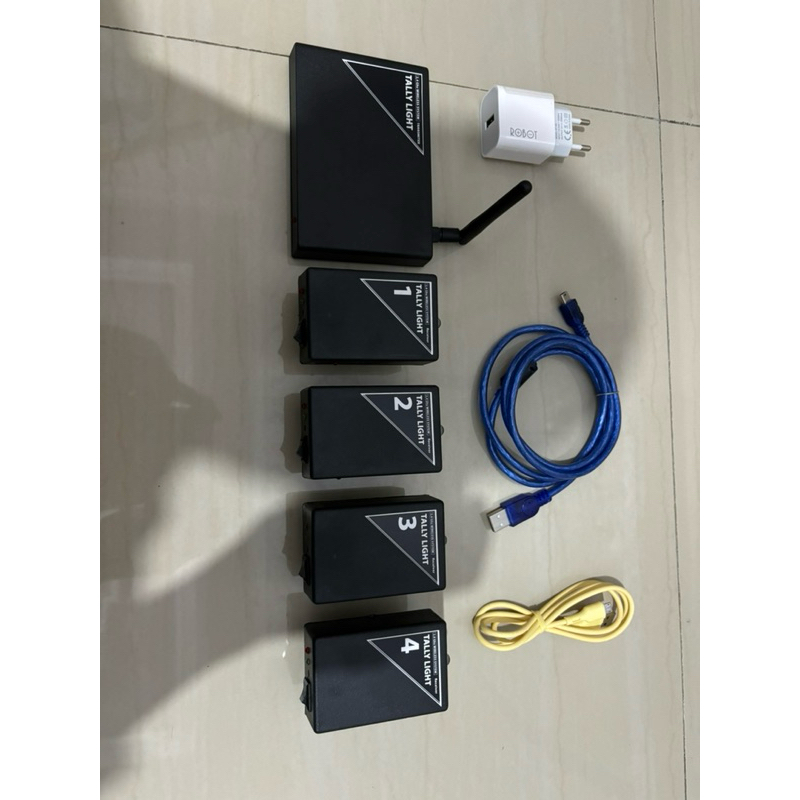 Jual TALLY LED WIRELESS VMIX 4CH BISA BUAT PC ATAU LAPTOP | Shopee ...