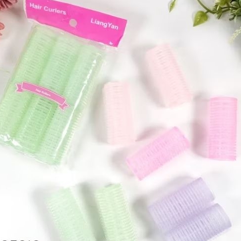 Jual ROLL RAMBUT SET UNTUK PONI RAMBUT BERGELOMBANG CURLY NATURAL ...