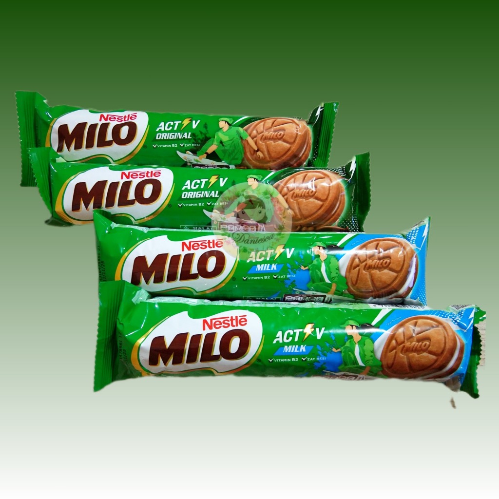 Jual Nestle Milo Activ Original Biscuit Sandwich Dengan Krim Susu ...