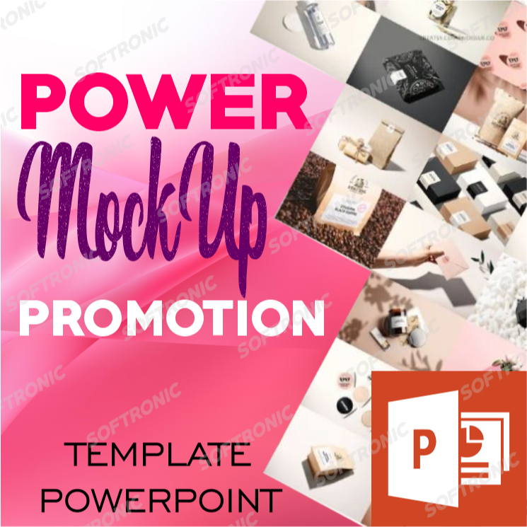 Jual POWER Mockup Promotion Template PowerPoint | Shopee Indonesia