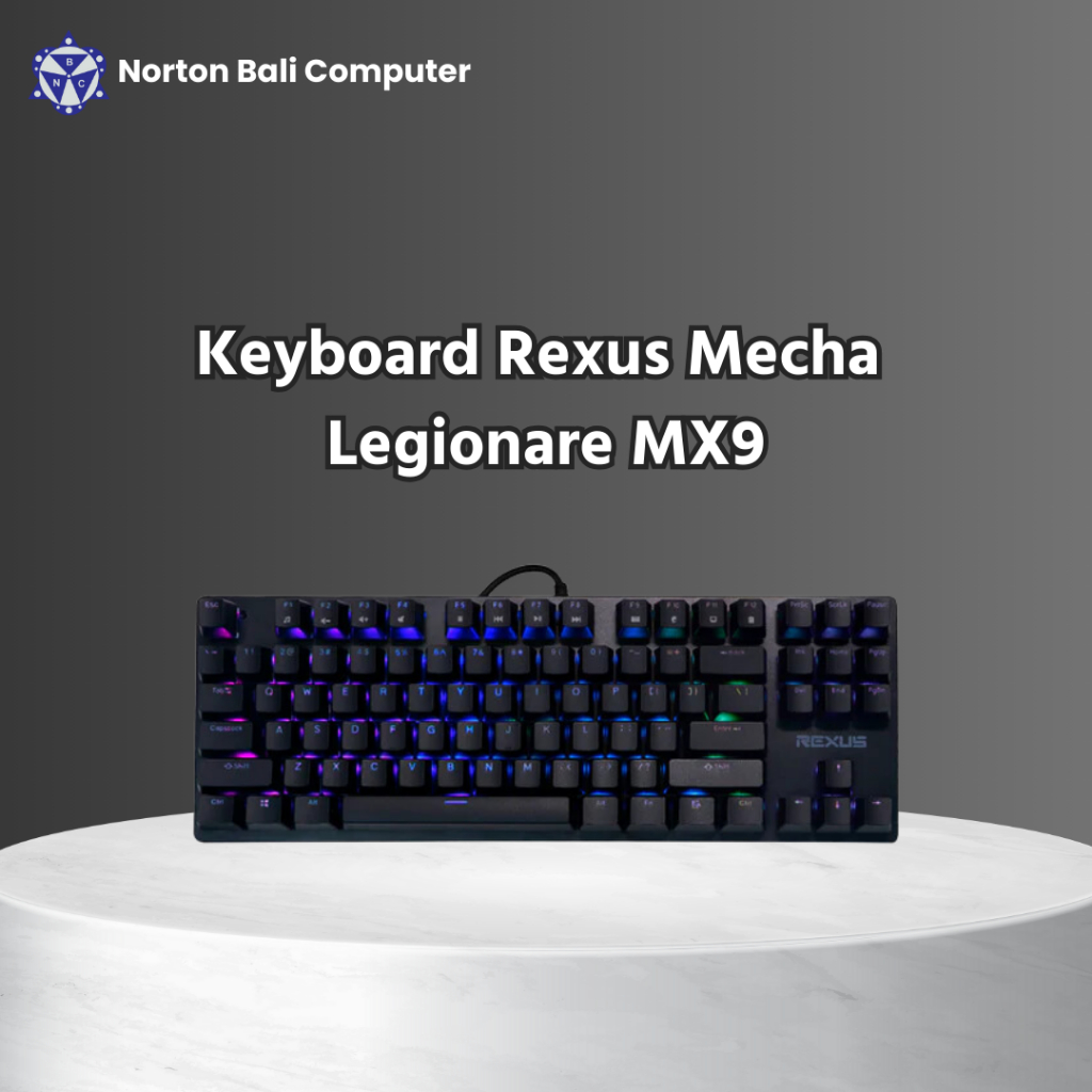Jual Rexus Keyboard Gaming Mechanical Legionare MX9 TKL RGB | Shopee ...