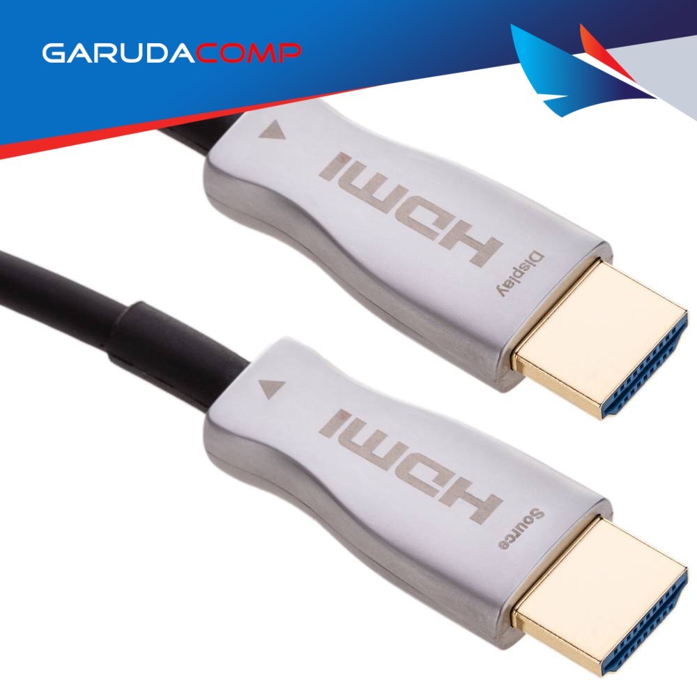 Jual Kabel HDMI 30 meter 4K Optik Fiber Aktif 30m High Quality HDMI 2.0 | Shopee Indonesia