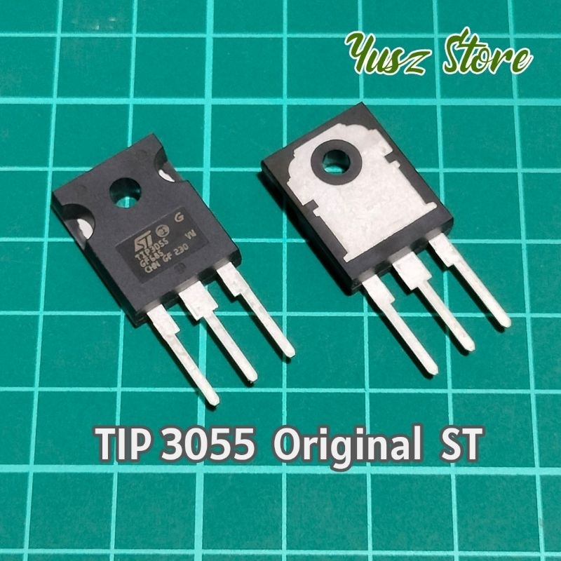 Jual Transistor TIP3055 Original ST Berkualitas TR TIP 3055 | Shopee ...