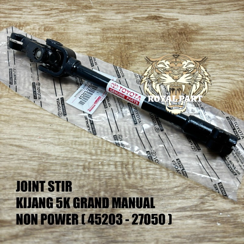 Jual JOINT JOIN STIR STEER TOYOTA KIJANG 5K GRAND MANUAL NON POWER 45203-27050 JOINT STEERING ...