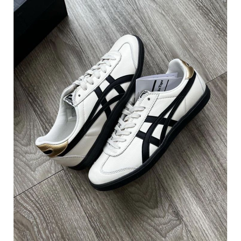 Jual SEPATU ONITSUKA TIGER TOKUTEN WHITE BLACK GOLD (BNIB) | Shopee Indonesia