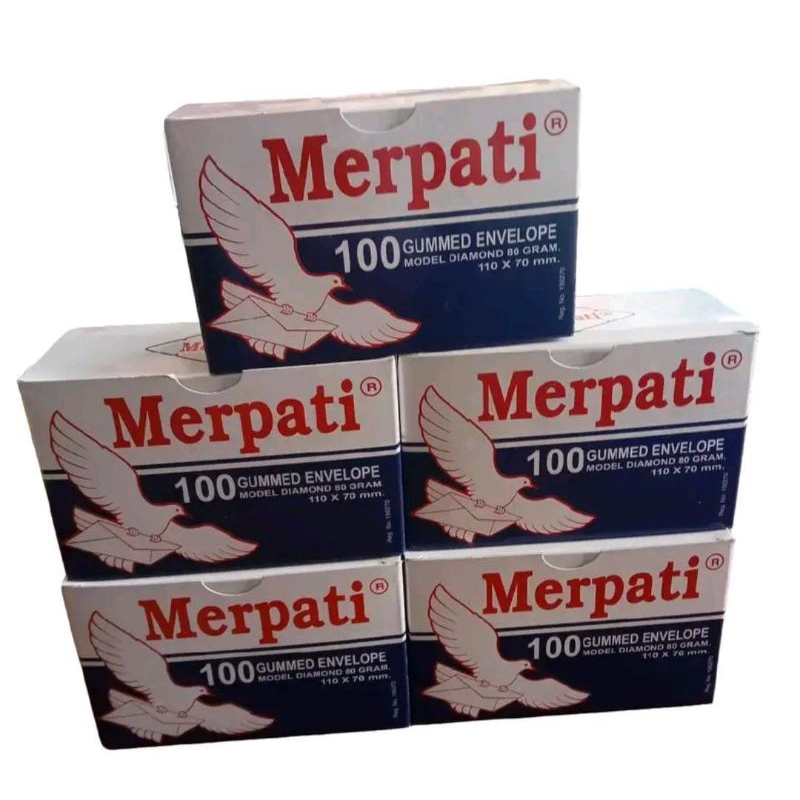 Jual paket Hemat 5 box Amplop Merpati Kecil 100pcs | Shopee Indonesia