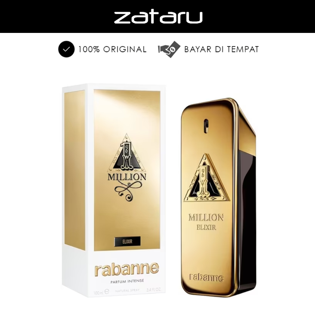 Jual Paco Rabanne One Million Elixir Man Parfum Intense - 100 ML ...