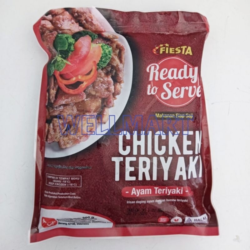 Jual Fiesta Ready to Serve Chicken Teriyaki 300gr Daging Ayam dengan ...
