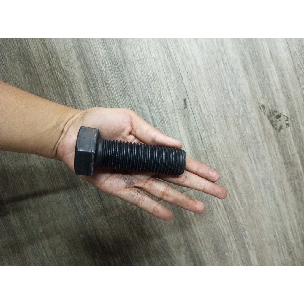 Jual Baut baja grade 10.9 M30 hex full drat / Half drat / baut mur baja ...