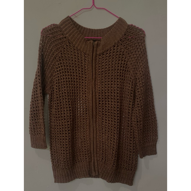 Jual Preloved cardigan jaring-jaring | Shopee Indonesia