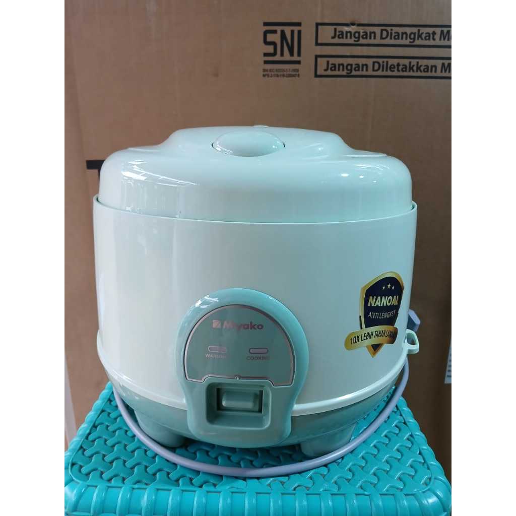 Jual Penanak Nasi Magicom Rice Cooker Miyako MCM 586 SBC - Kapasitas 1. ...