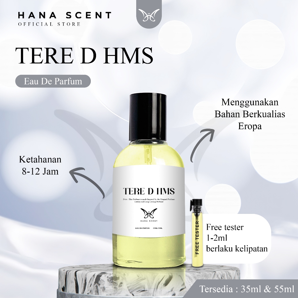Jual HANA SCENT - TERRE D HRMS Parfum Pria & Wanita Aroma Tahan Lama - Eau De Parfum | Shopee ...