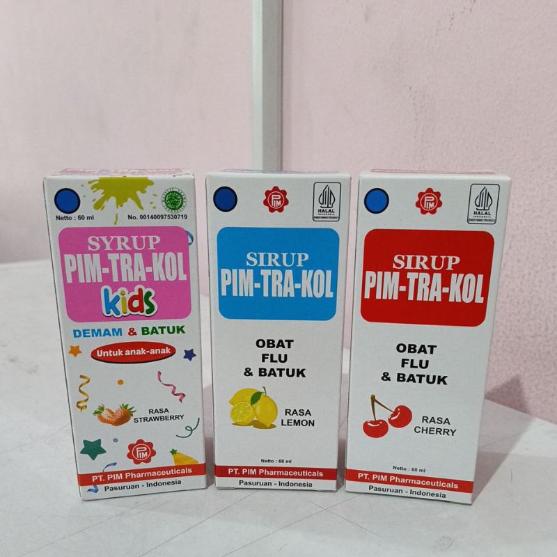 Jual pim tra kol kids sirup | Shopee Indonesia