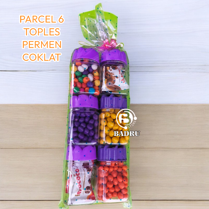 Jual PAKET PARCEL 6 TOPLES PERMEN COKLAT | Shopee Indonesia