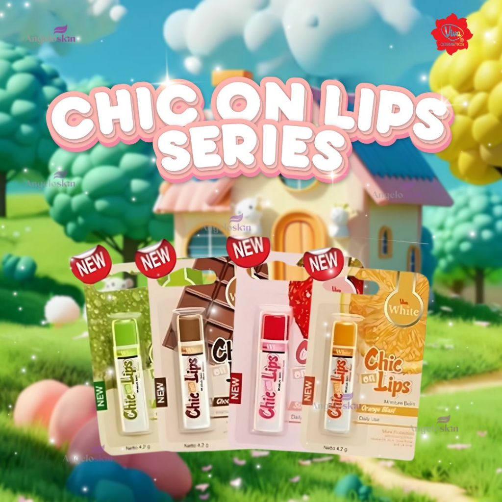 Jual ANGELO SKIN Viva Chic On Lips White Moisture Balm Series ...