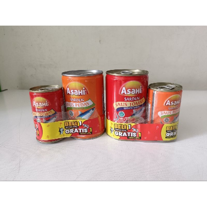 Jual Asahi Sarden Banded 425gr + 155gr | Shopee Indonesia