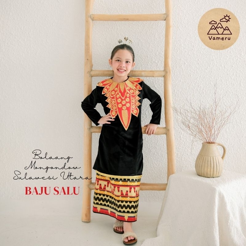 Jual VAMERU - BAJU ADAT BOLAANG MONGONDOW SULAWESI UTARA ANAK PEREMPUAN ...