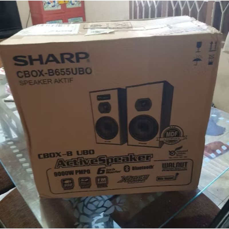 Jual Speaker Active SHARP CBOX-B658UBO | Shopee Indonesia
