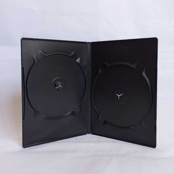 Jual Tempat CD Double Kotak CD/DVD Kosong 2 Sisi Hitam | Shopee Indonesia