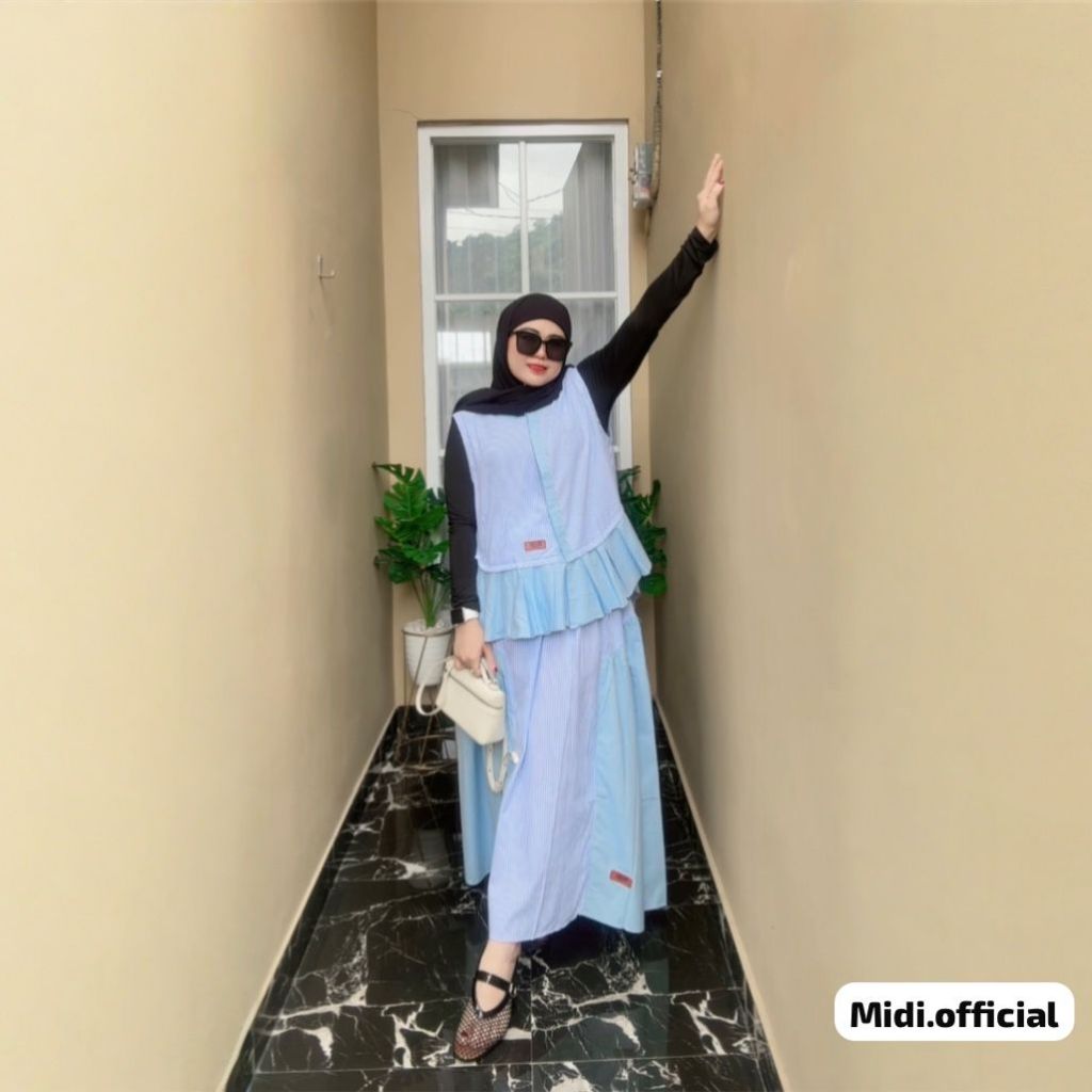 Jual MIDI. - AMY ONE SET ROK Wanita Unik Lucu Keren kekinian Viral ...