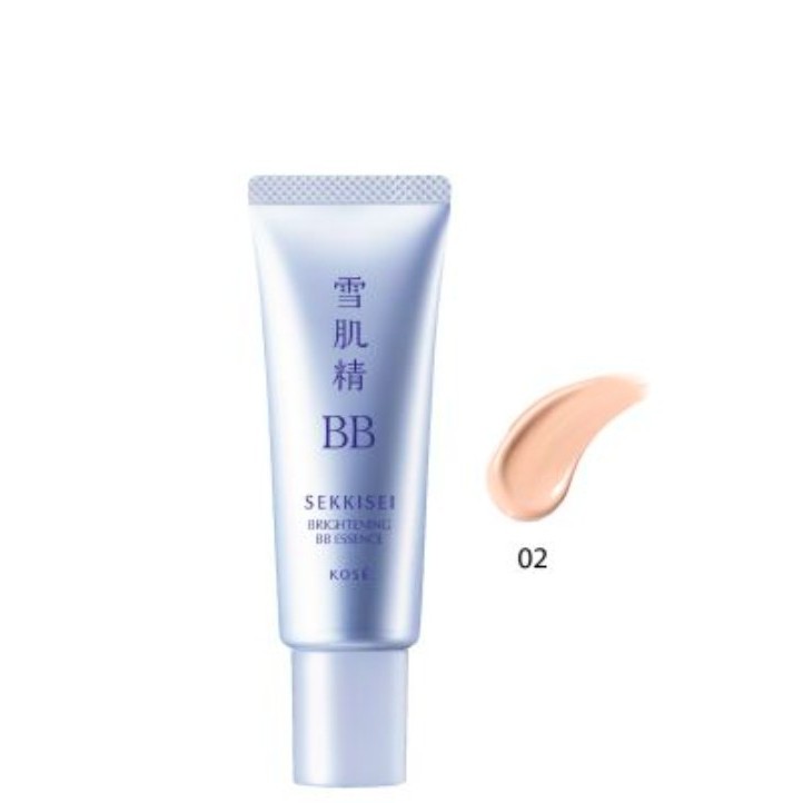 Jual BB CREAM / KOSE Sekkisei Brightening BB Essence SPF50+ PA++++ - 02 Ochre / MADE IN JEPANG ...