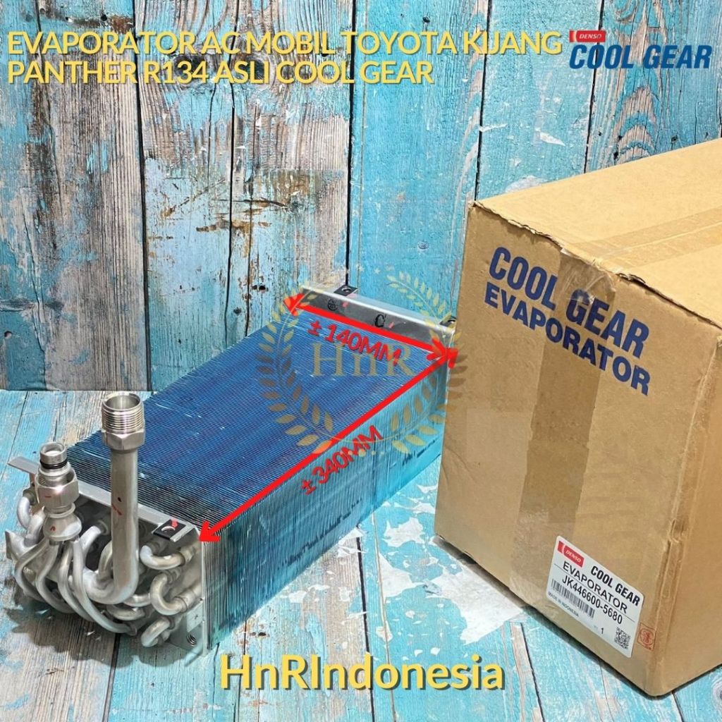 Jual Evaporator Cooling AC Mobil Toyota Kijang Panther R134 ASLI DENSO ...