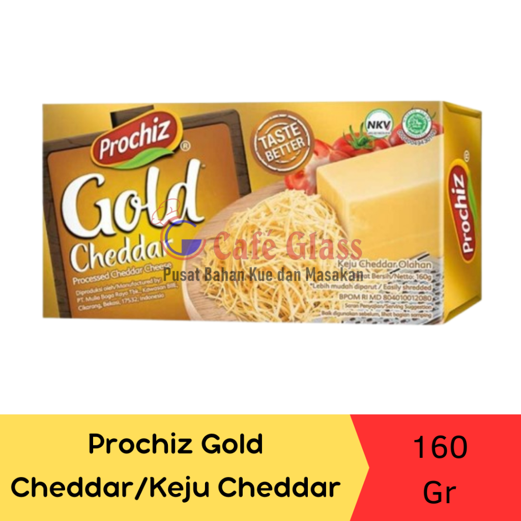 Jual Prochiz Gold Keju Cheddar 160Gr | Shopee Indonesia