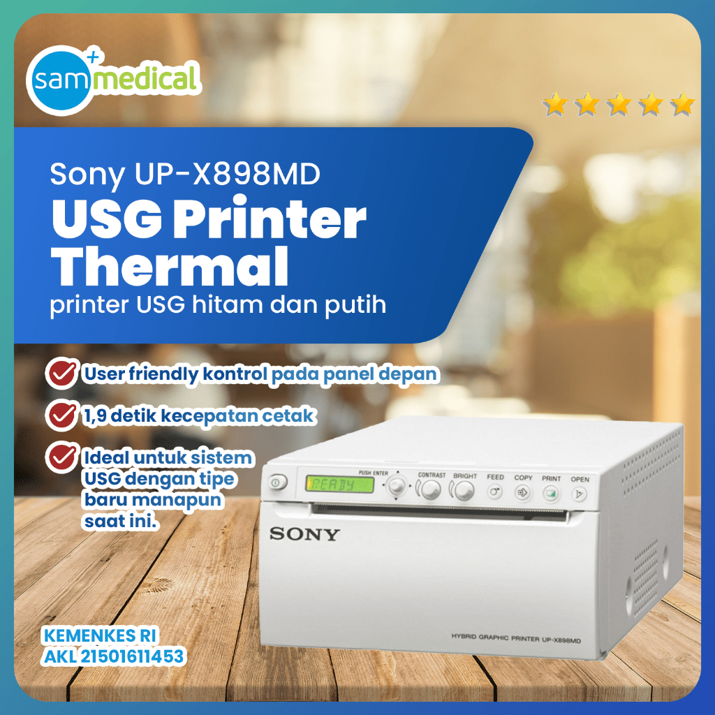 Jual Sony Printer USG UP-X898MD / Thermal Printer USG / Video Printer ...