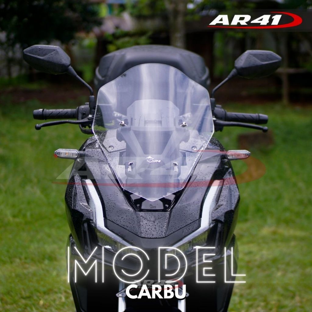 Jual Visor Windshield Adv 150 160 Carbu Winshield Adv 150 160 Carbu ...