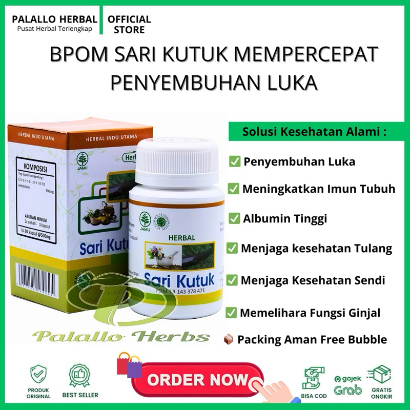 Jual BPOM HIU Sari Kutuk 60 Kapsul | Shopee Indonesia