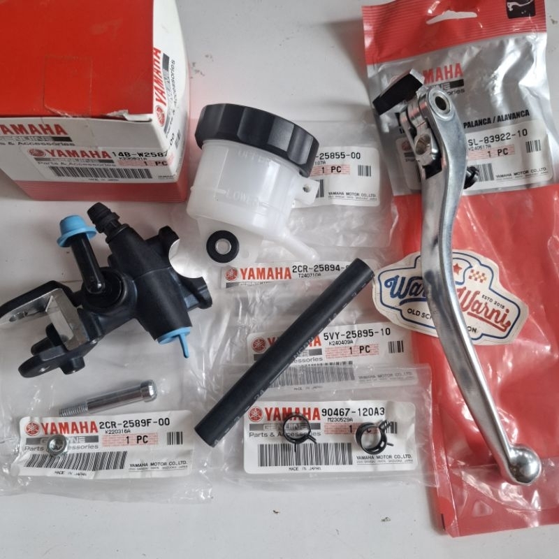 Jual Master rem depan set tabung Yamaha R1 brembo | 14B-W2587-00 ...