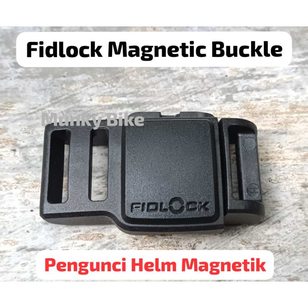Jual Helmet Fidlock Magnetic Buckle Lock Tali Pengunci Helm Magnet ...