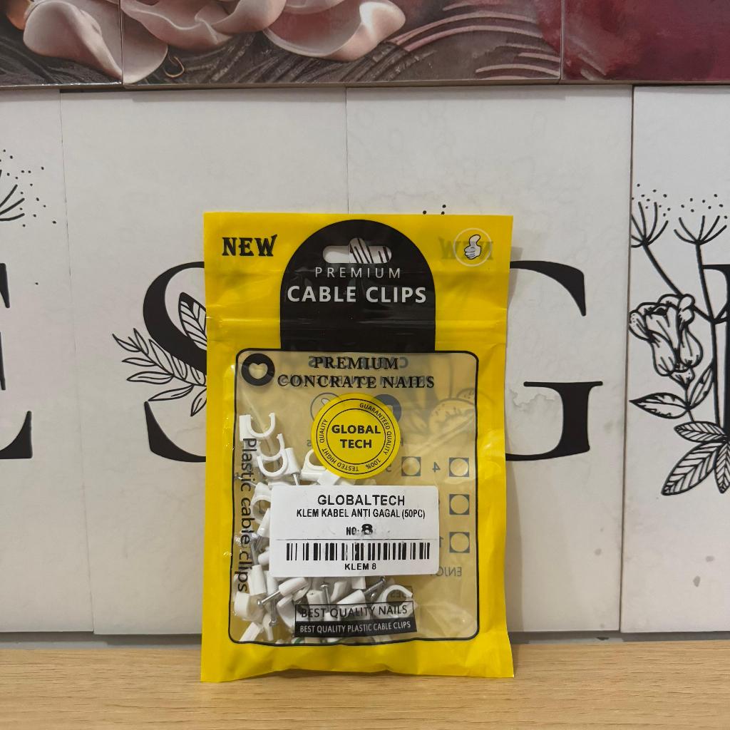 Jual ORIGINAL PAKU KLEM KABEL PAKU KLEM PIPA LISTRIK PAKU KLEM BETON ...