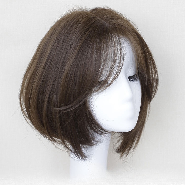 Jual Wig Wanita Full Kepala/Wig Rambut Pendek/Wig Tanpa Poni Daily/Wig ...
