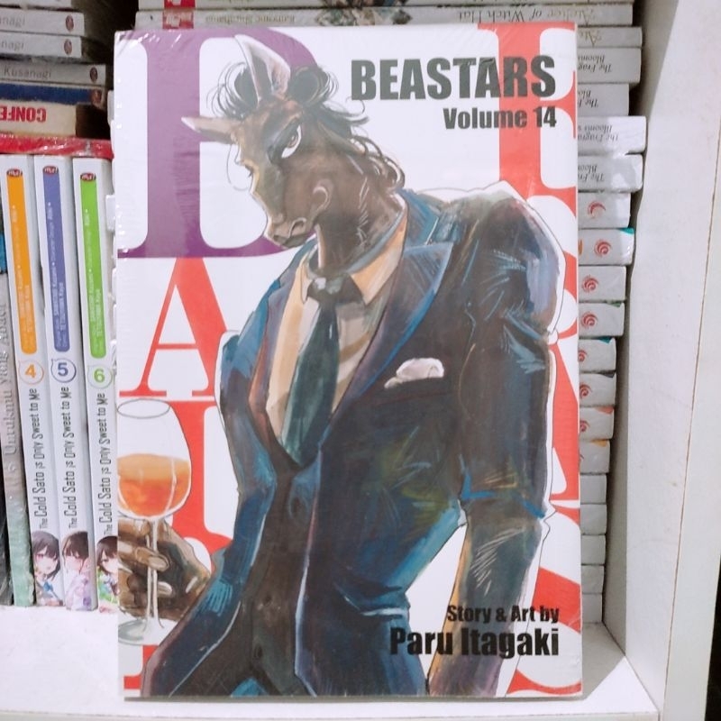 Jual komik beastars vol 14 segel terbitan viz bahasa inggris | Shopee Indonesia