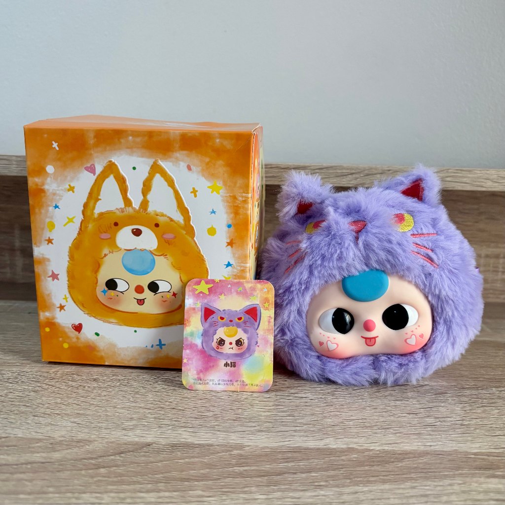 Jual [SELECTED READY] BABY THREE V1 KUCING UNGU CAT BLIND BOX | Shopee ...