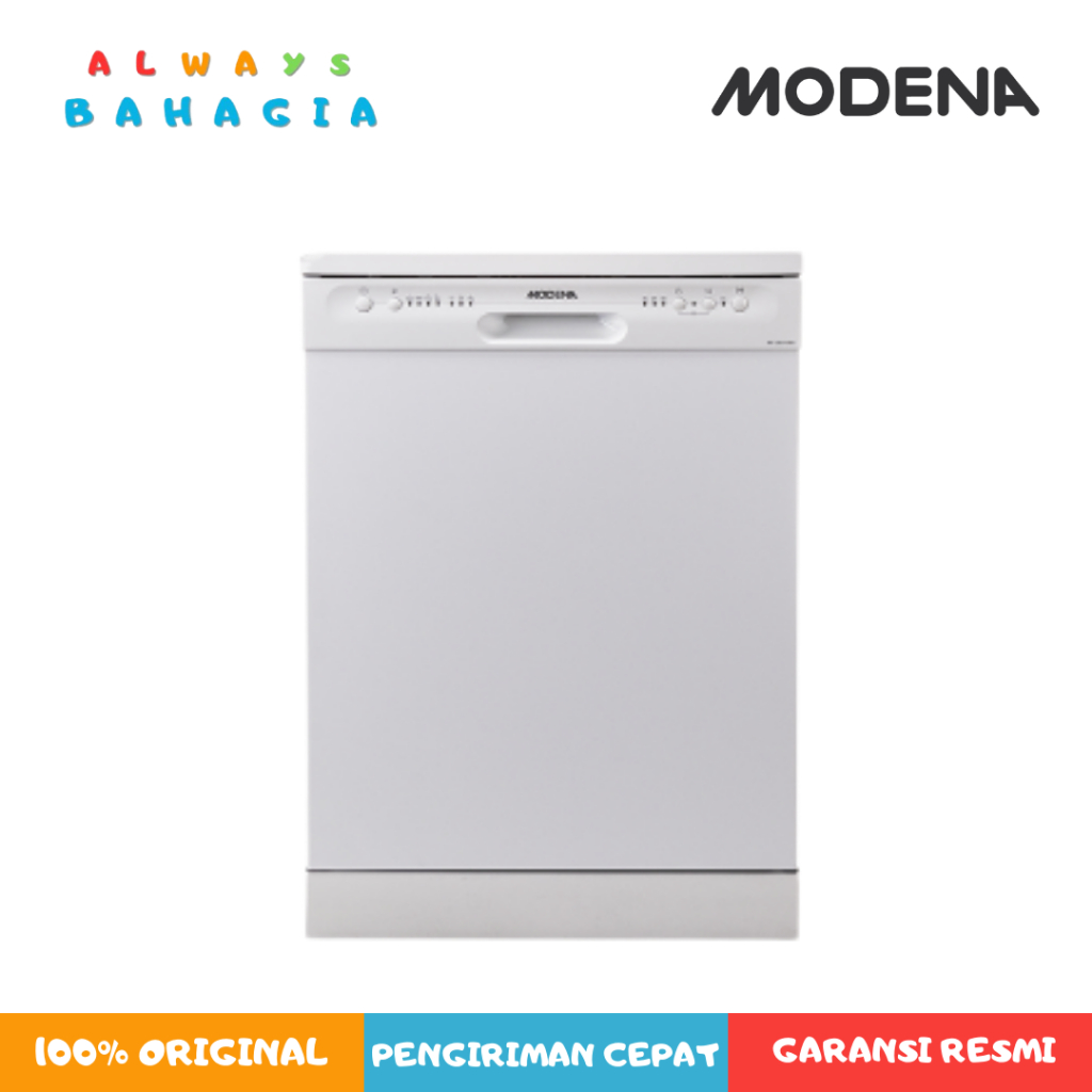 Jual MODENA WP 1200 FDWH mesin pencuci piring atau freestanding ...