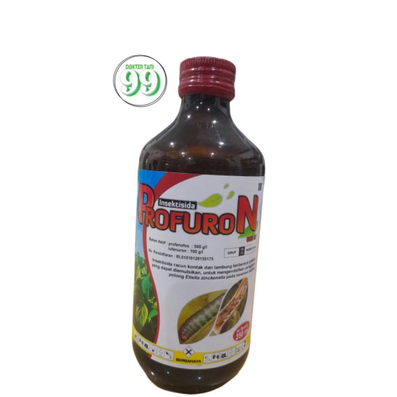 Jual INSEKTISIDA PROFURON 600EC - 250ML Pembasmi Ampuh Hama Ulat ...