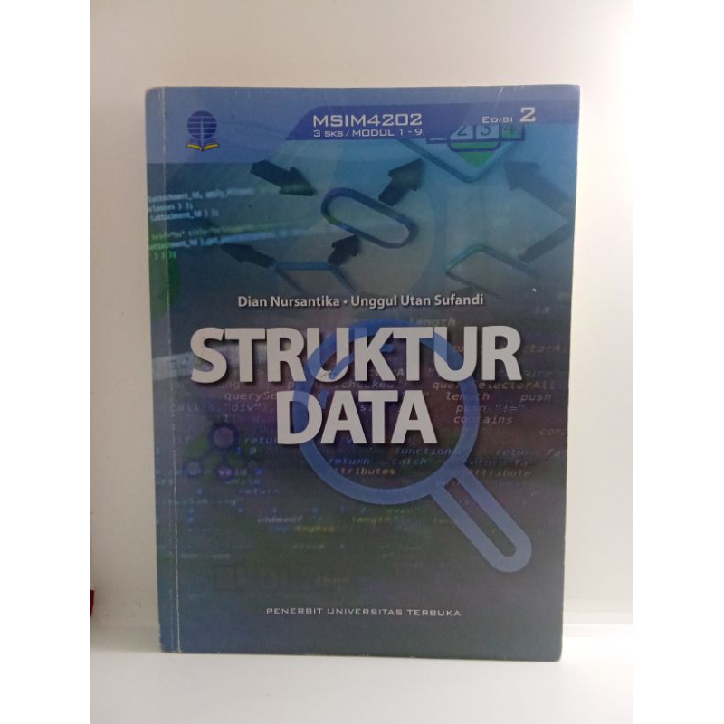 Jual Struktur Data Edisi 2 Modul 1 - 9 oleh Dian Nursantika dan Unggul Utan Sufandi | Shopee ...
