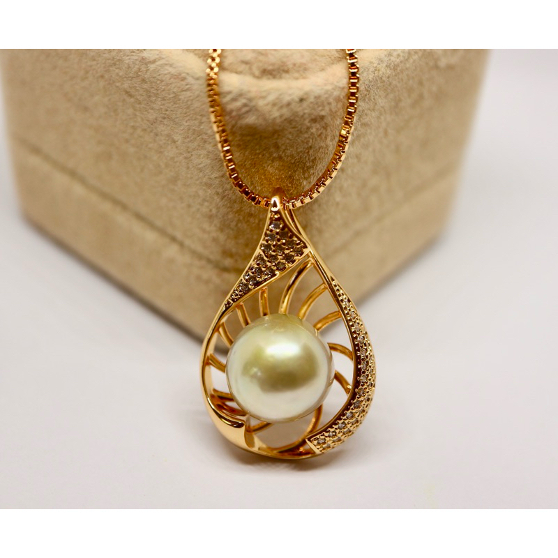 Jual KALUNG LIONTIN MUTIARA LAUT ASLI GRADE A LENGKAP SERTIFIKAT ...