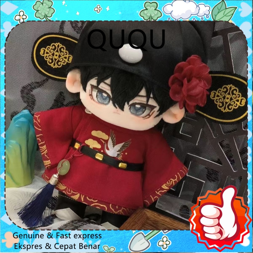 Jual QUQU 20cm Doll Clothes Zhuangyuan Lang Gu Feng Clothes Cute ...