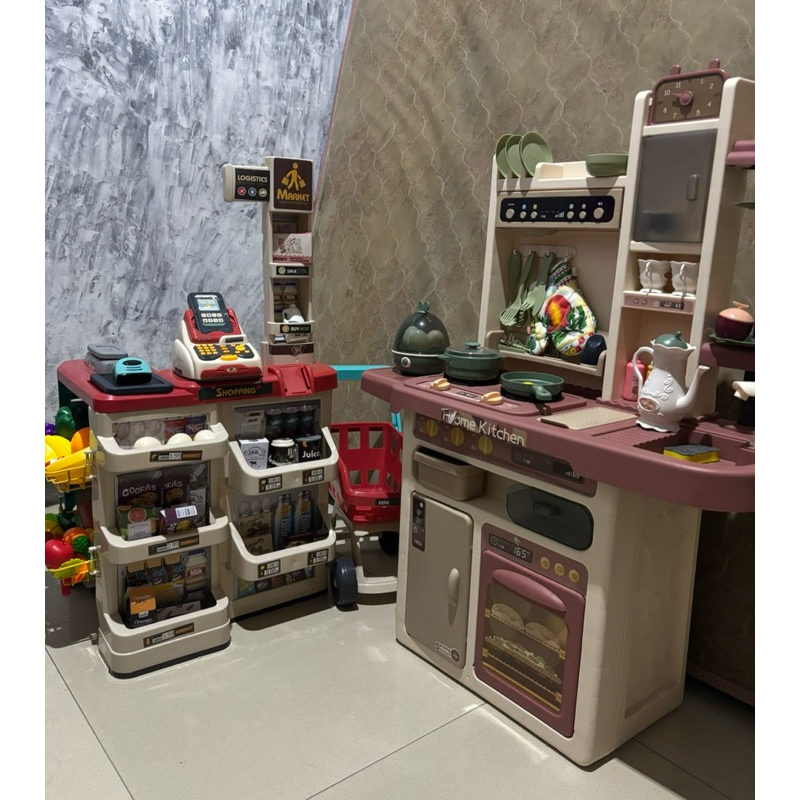 Jual kitchen set jumbo & supermarket | Shopee Indonesia