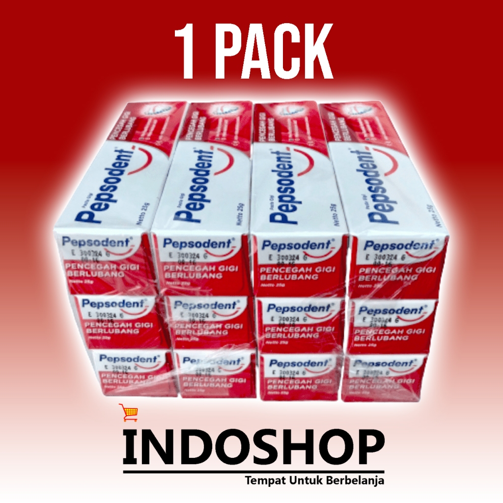 Jual Pepsodent 75gr Pasta Gigi (1 Pack) 12 Box | Shopee Indonesia