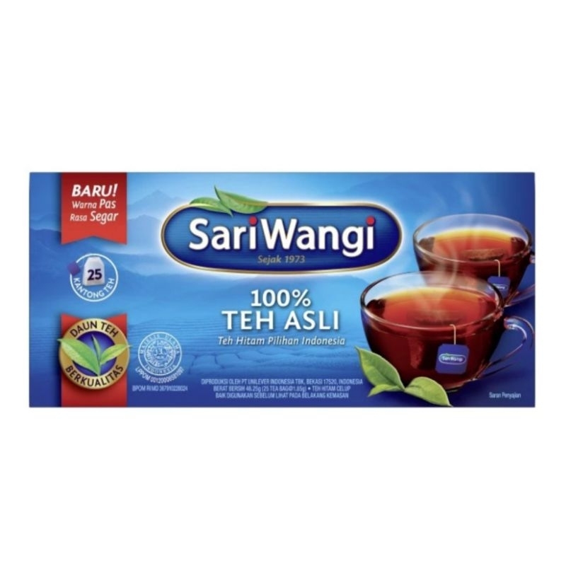 Jual Sariwangi Teh Celup Isi 25 | Shopee Indonesia