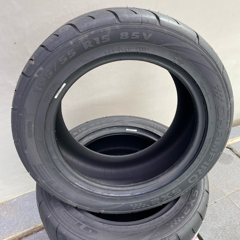 Jual Ban Mobil 195/55 R15 GT Champiro SX2 Semislick | Shopee Indonesia